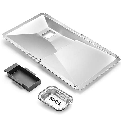 Universal Grease Tray With Catch Pan Fits Nexgrill Charbroil Dynaglo