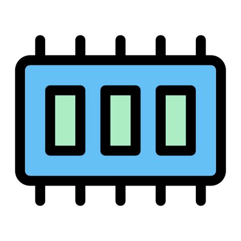 Microprocessor Generic Outline Color Icon