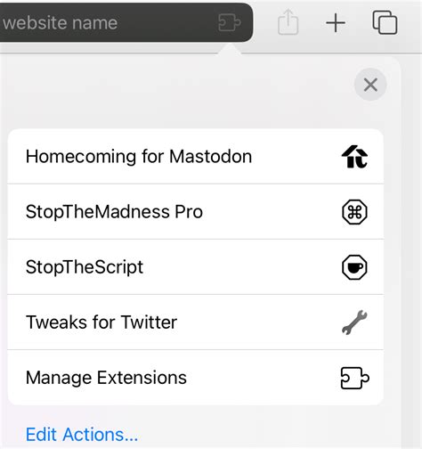 How Safari Can Improve Extensions