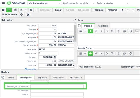 The Value Of Element Nvol Is Not Valid Sankhya Gestão De Negócios