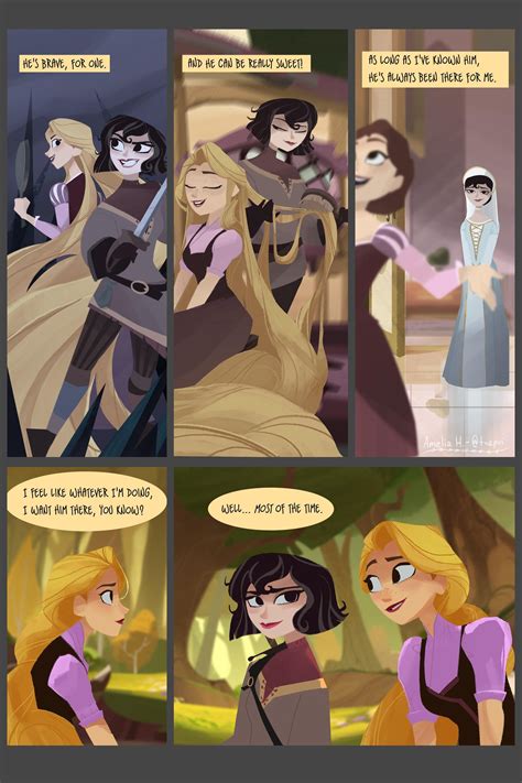 Rapunzel And Cassandra[tangled The Series] R Wholesomeyuri