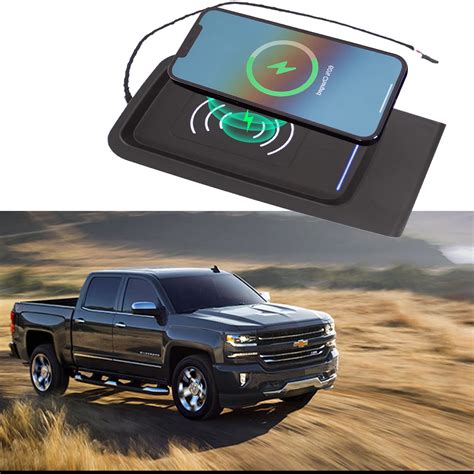 Buy Xipoo Wireless Charger Compatible With Chevy Silverado Gmc Sierra Wireless Charger