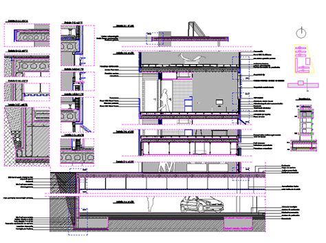 Metallic Steel Structure Details Dwg Section For Autocad • Designs Cad