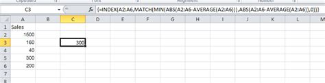 Statistics How Do I Find The Most Average Closest Value To The Average Value Within A Set