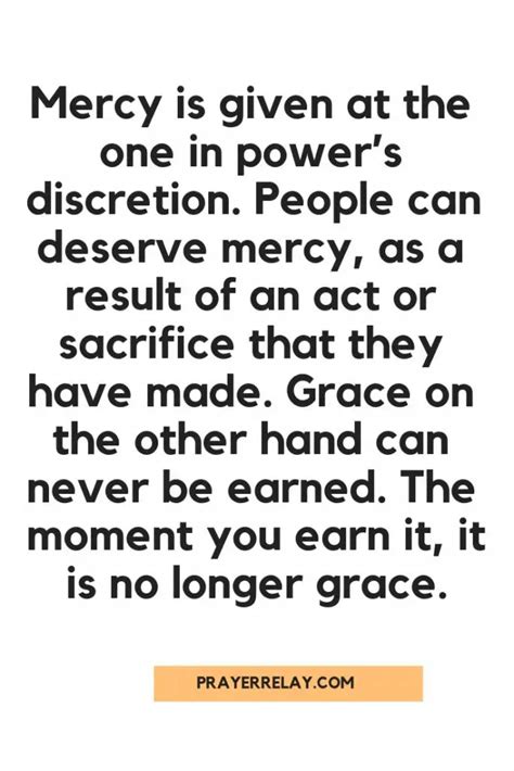 The Key Difference Between Grace And Mercy The Prayer Relay Movement