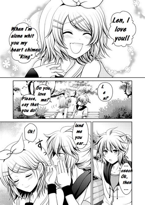 Rin X Len Doujinshi Ringringsignal Page 1 English By Lovercathy On