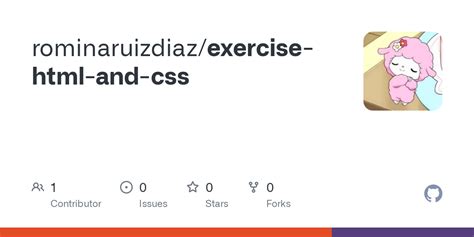 GitHub Rominaruizdiaz Exercise Html And Css