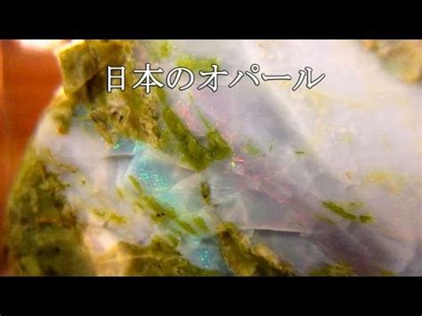 日本のオパール 愛知県産 Youtube