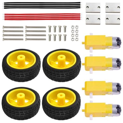 Voor Arduino Robot Plastic Wiel Met Dc 3 6v Gear M Vicedeal Voor Arduino Robot Plastic Wiel Met Dc 3 6v Gear M Vicedeal
