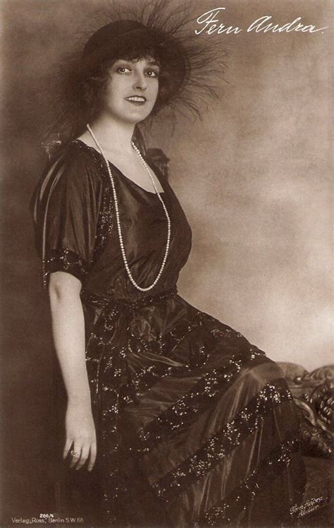 Fern Andra Actress Model Singer Dancer Vintage Retro Pinup