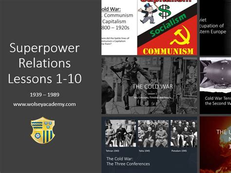 Superpower Relations Igcse Lessons 1 10 Teaching Resources