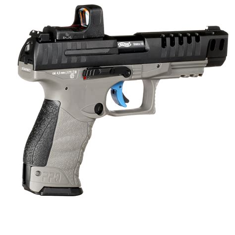 Walther Ppq M2 Q5 Match Combo Co2 Luftpistole Kal 45mm Diabolo