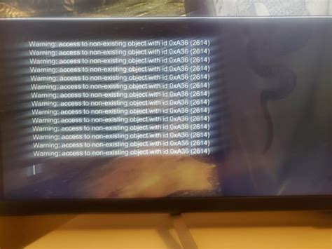 In Game Console Is Being Spammed With Message Warning Access To Non Existing Object With Id