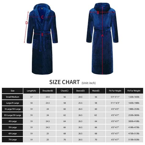 Fashgudim Mens Robes Big And Tall Full Length Shawl Collar Long Plush
