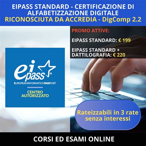 Differenza Tra Eipass 7 Moduli User E Standard