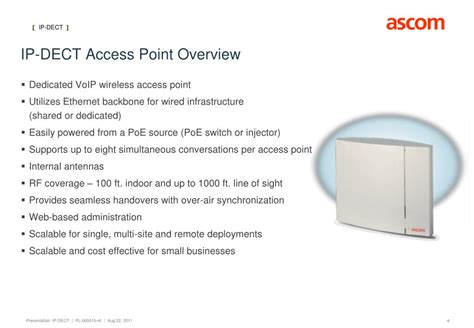 Ppt Ip Dect Solution Powerpoint Presentation Free Download Id 1691029