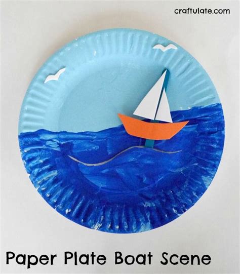 Paper Boat Craft For Preschoolers At Chris Erickson Blog
