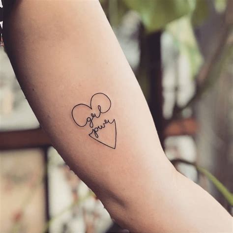 If Youre Looking For Some Strong Women Tattoos That Include Feminist Symbols Girl Power Signs