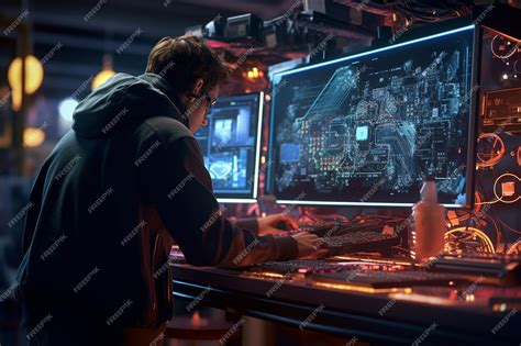 Premium Ai Image It Specialist Troubleshooting And Resolving Generative Ai