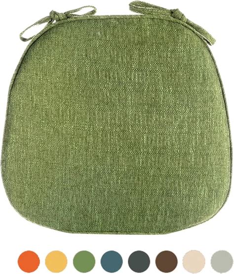 Chair Pads For Dining Chairs Set Of 4 With Ties Seat Cushions For