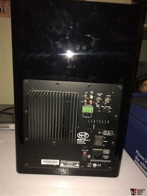 Nht 25i In Piano Black With Matching Sw10 Mkii Subwoofer Audio Other