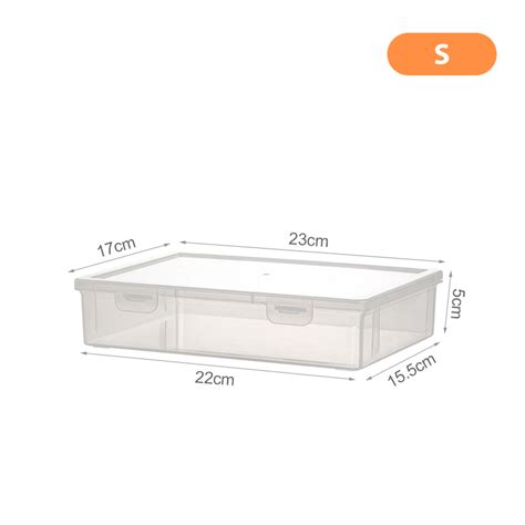 book a4 document storage box desktop office test paper storage