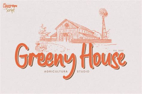 Classroom Script This Is Script Font Script And Handwritten Ft Texture And Unique Envato