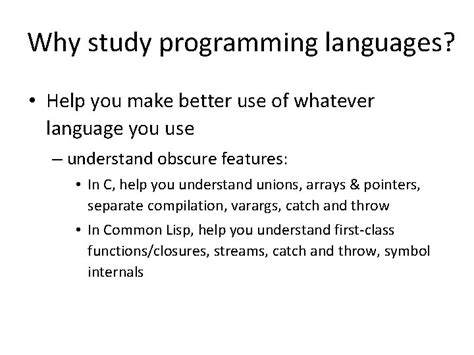 Chapter 1 Introduction Programming Language Pragmatics Michael L