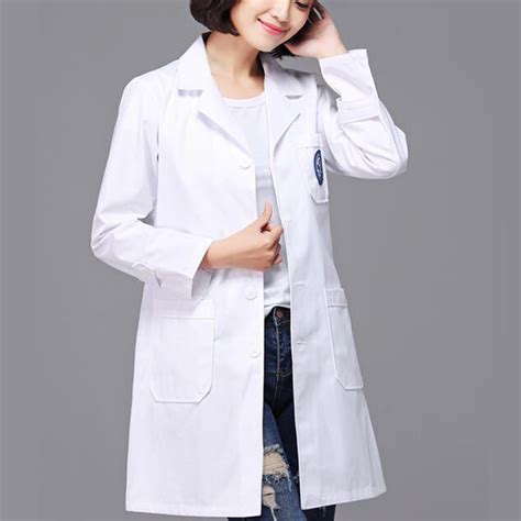 의사가운 긴팔 위생 흰가운 시험용가운 실험가운 의사가운 약사가운 티몬