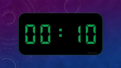 10 Second Timer With Alarm Teacher Jhean Youtube