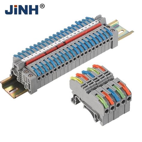 China Customized Push In Quick Terminal Block Suppliers Manufacturers Factory Low Price Jinh