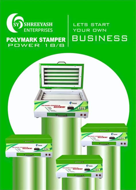 Polymer Rubber Stamp Making Machine At ₹ 16500 Rubber Stamp Making Machine In Pune Id