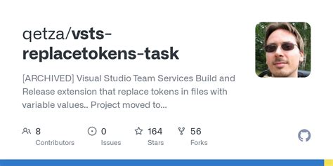 Vsts Replacetokens Tasktasksreplacetokensv5readmemd At Master · Qetzavsts Replacetokens