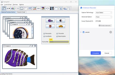 Java Application Automation By Clicknium Clicknium