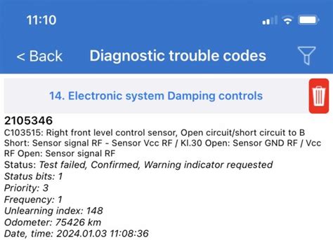 Audi S3 2015 Suspension System Fault Error Code Audi Rs3 Forum