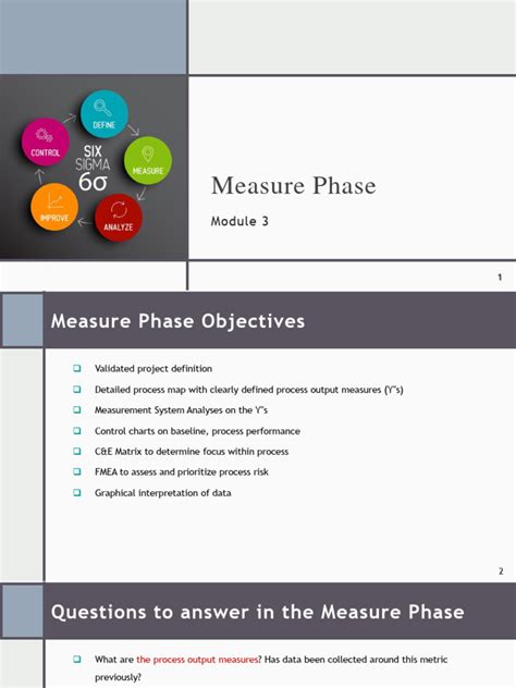 Module 3 Measure Phase Final Pdf Causality