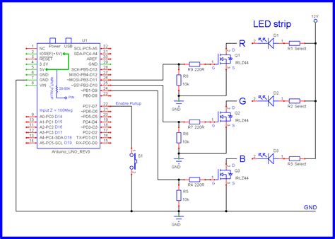 Push Button To Control Rgb Ledstrip General Guidance Arduino Forum