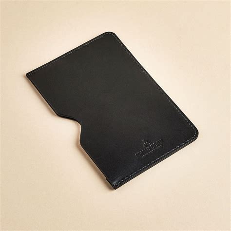Personalised Leather Passport Sleeve