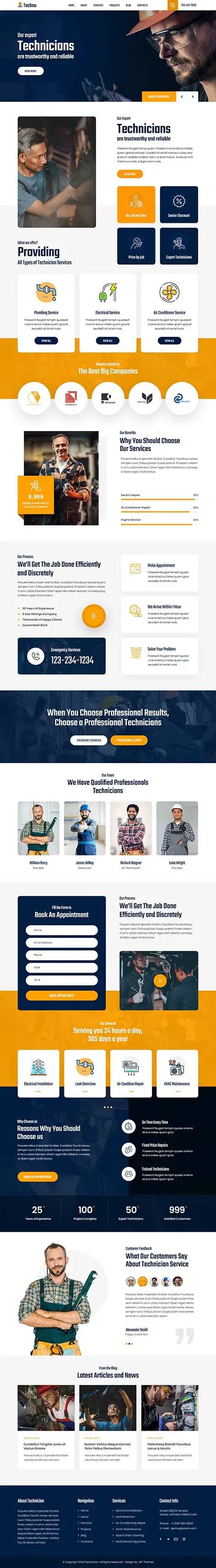 390 responsive wordpress themes in 2025 skt themes