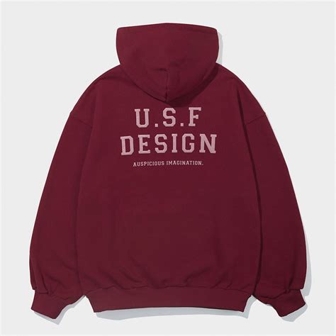 이미지네이션 후디 버건디 감도 깊은 취향 셀렉트샵 29cm