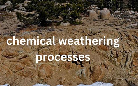 Chemical Weathering Processes Explained