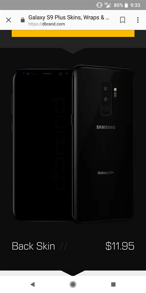 Found A Picture Of The S9 On The Dbrand Website R Samsung