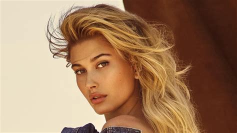Hailey Baldwins Guess Ad Campaign See The Photos Teen Vogue