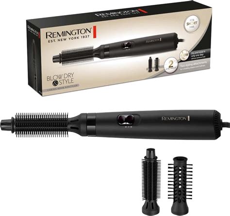 Remington Hot Air Brush Includes Attachments Mm Mm Round Brush Blow Dry Style