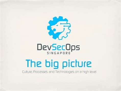 Devsecops The Big Picture Pdf