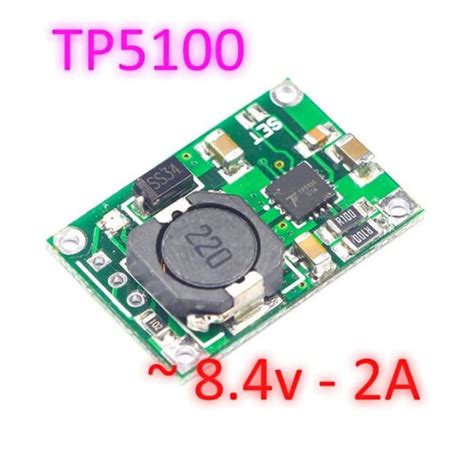Jual Tp5100 2 Cells Single Lithium Ion Battery Charger Module 1 2a 18650 Kota Madiun Module