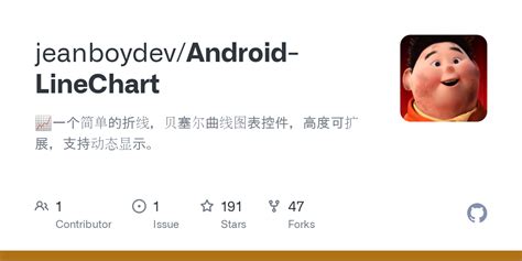 GitHub jeanboydev Android LineChart chart with upwards trend 一个简单的折线贝塞尔曲线图表控件高度可扩展支持动态显示