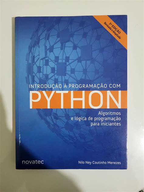 Livro Introdução À Programação Com Python Algoritmos E Lógica De