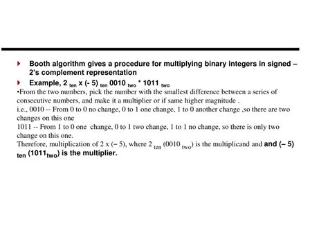 ppt computer organization and architecture lecture 6 computer arithmetics powerpoint