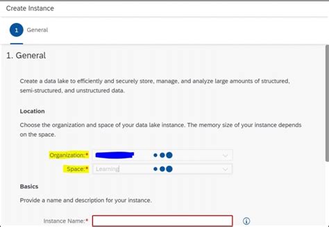 Sap Hana Cloud Creating Data Lake Instance